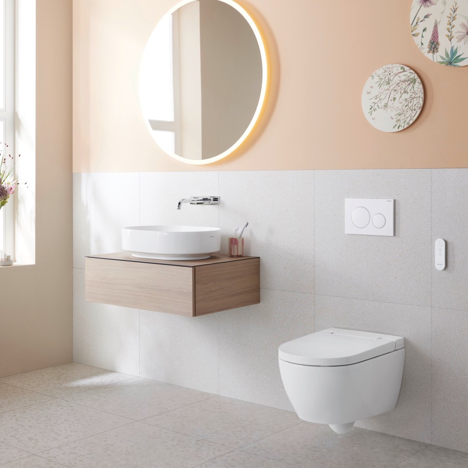 Alba: O modelo inicial das sanitas bidé Geberit AquaClean | geberit.pt